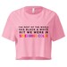 Screaming Color Taylor Swift, Out of the Woods Womens Crop Top - Etsy