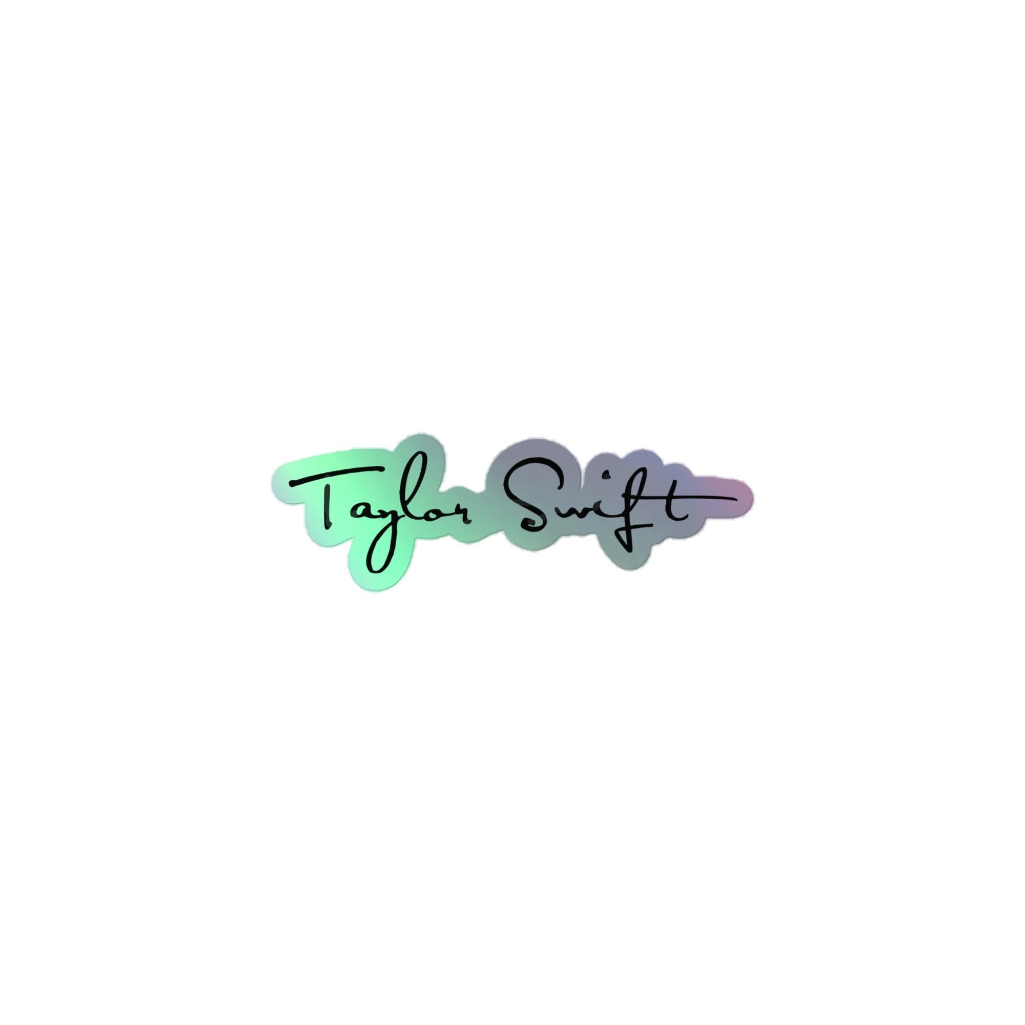 Taylor Swift Debut Taylor Swift Album Logo Holographic Sticker - Etsy