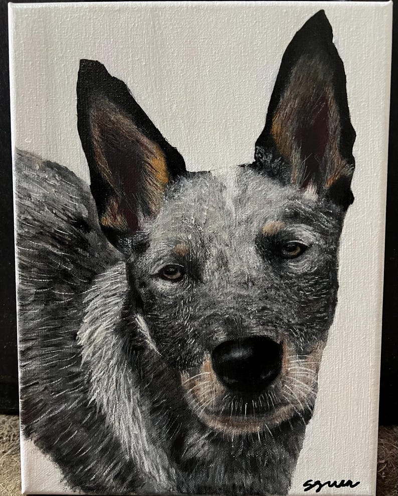 Hand Painted Pet Portraits - Etsy