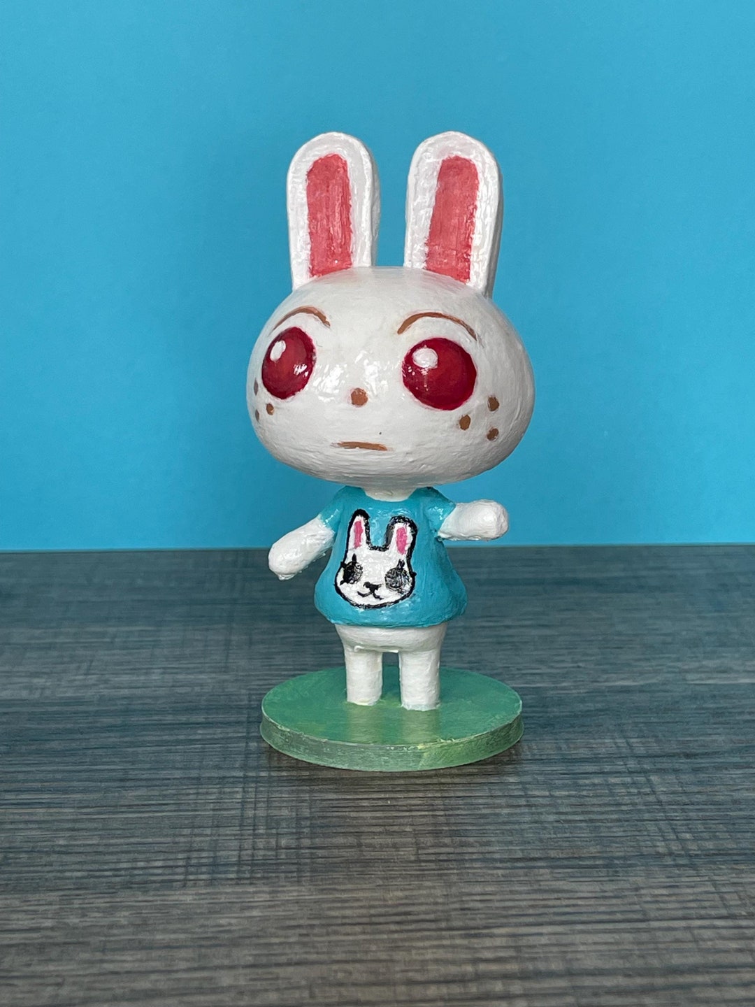 Ruby ACNH Figurine Hand-painted - Etsy
