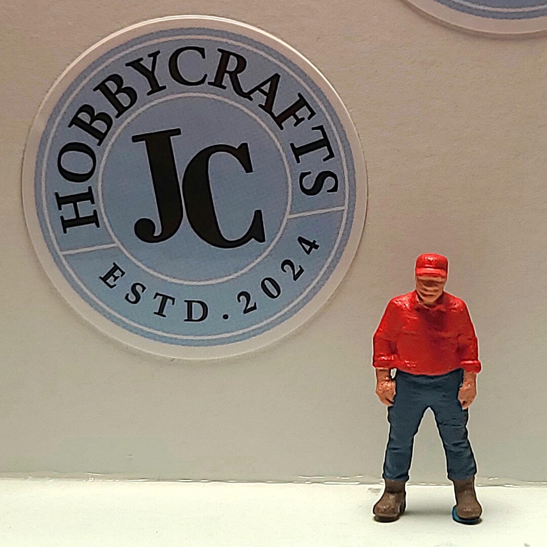 Trucker Series Scale Figures - Red J.W. - Etsy