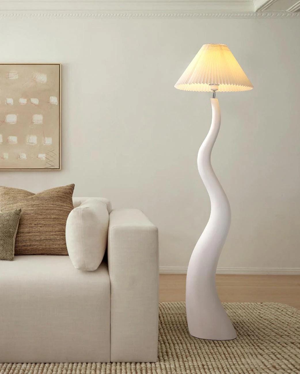 Wavy Floor Lamp-floor Lamp-floor Lamp Beam-floor Lamp for Living Room ...