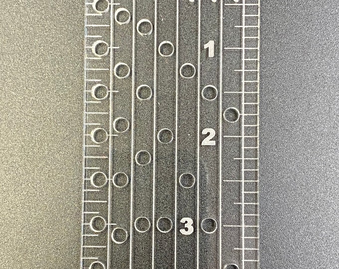 Corset Lacing Hole Guide - Etsy