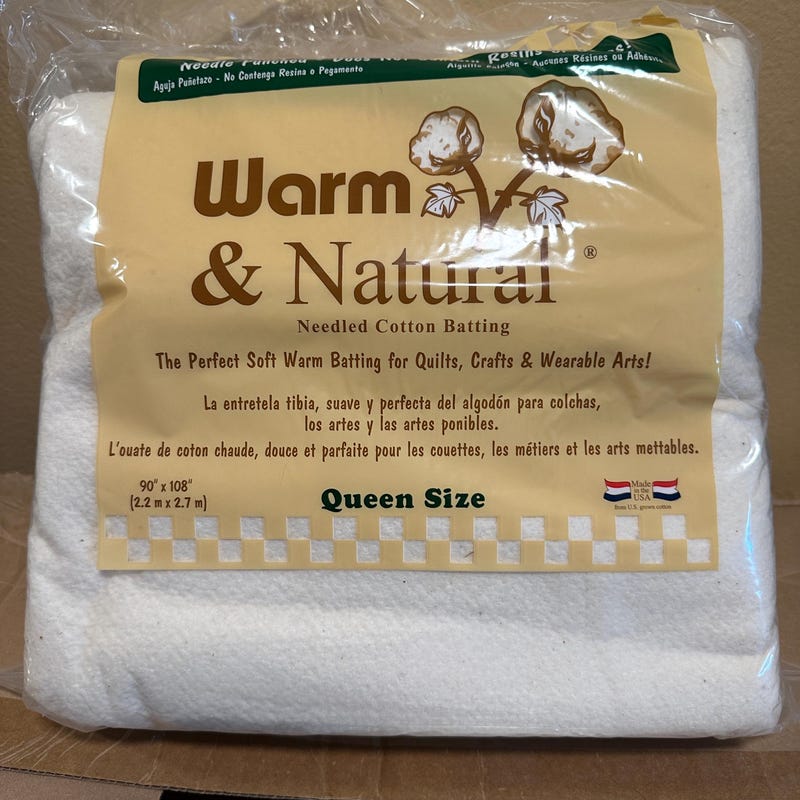 Warm and Natural Quilt Batting - Etsy