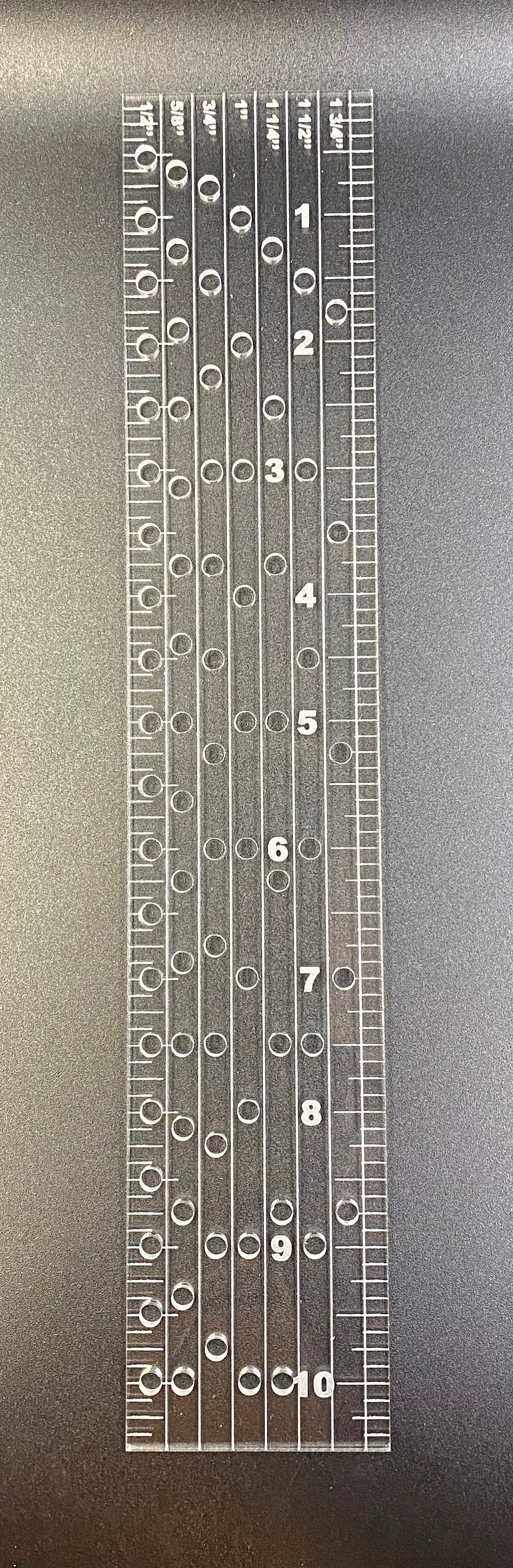 Corset Lacing Hole Guide - Etsy