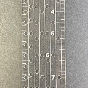 Corset Lacing Hole Guide - Etsy