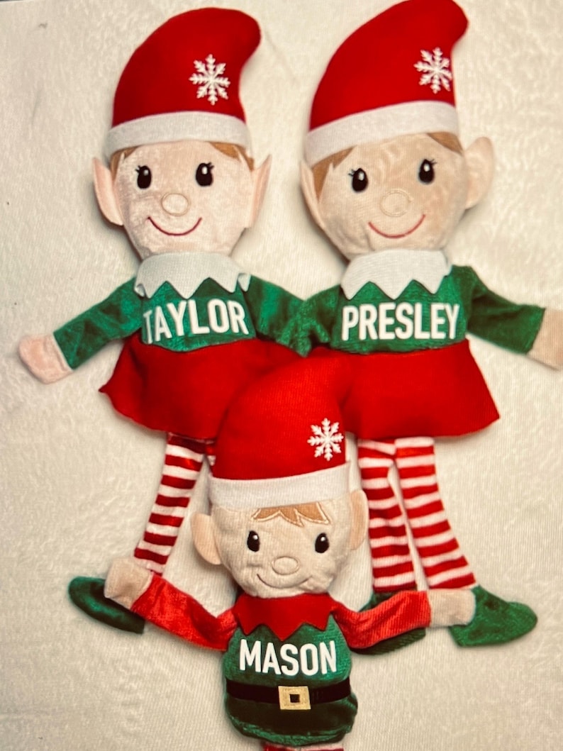 Personalized Elf on the Shelf - Etsy