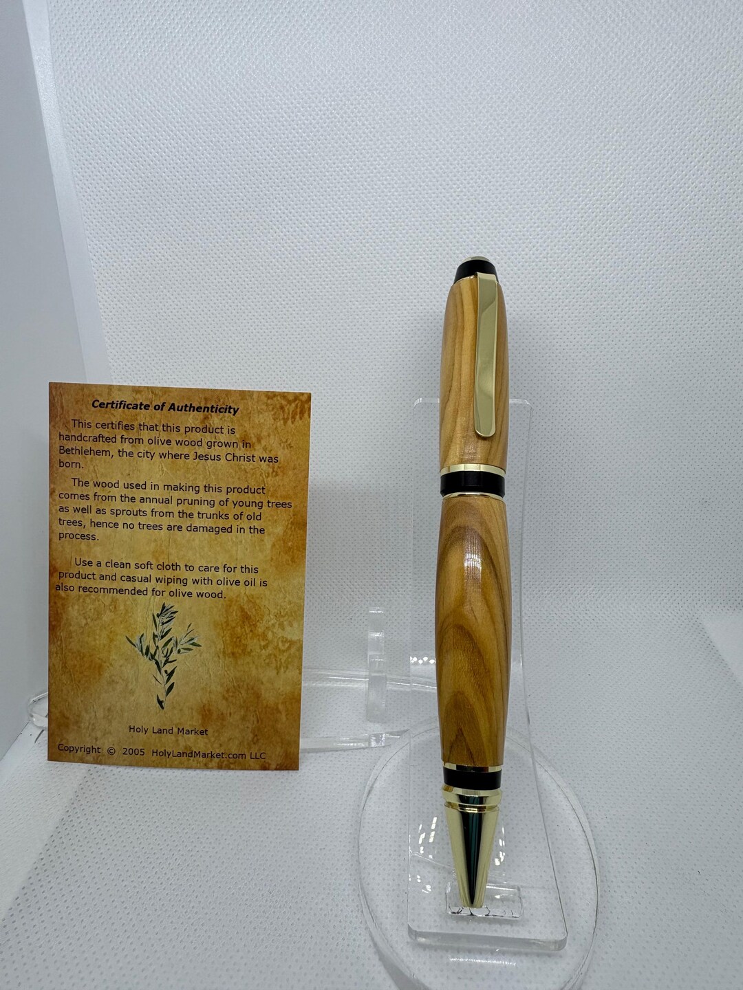 Cuban-style Bethlehem Olivewood Pen - Etsy
