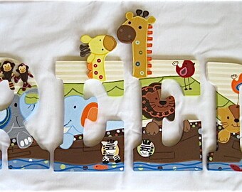 Noah Ark Letters - Etsy