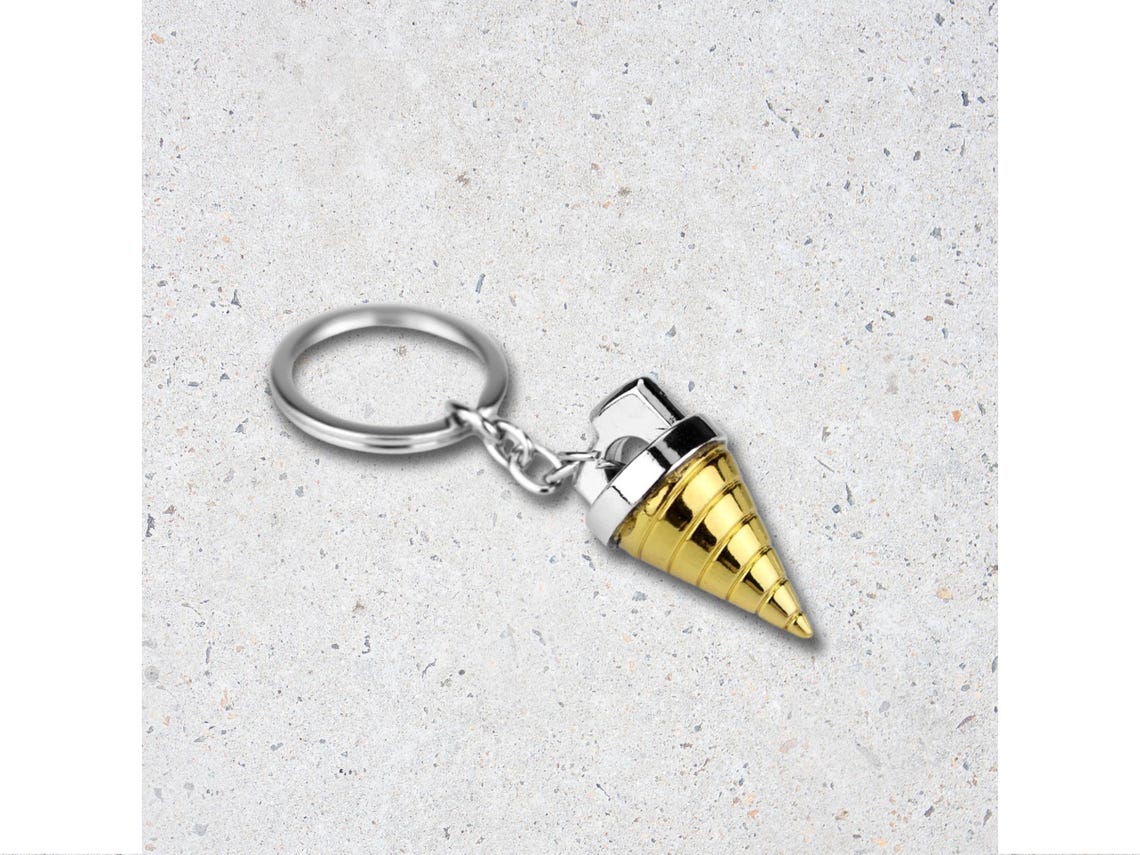 Anime Gurreen Lagaann Drill Keychain, Simon Ganman Spiral Keychain ...