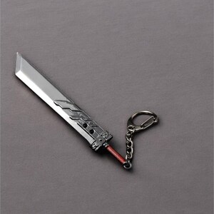 Fantasy Remake Sword Keychain, Iconic Buster Weapon Keyring, Sword Gift ...