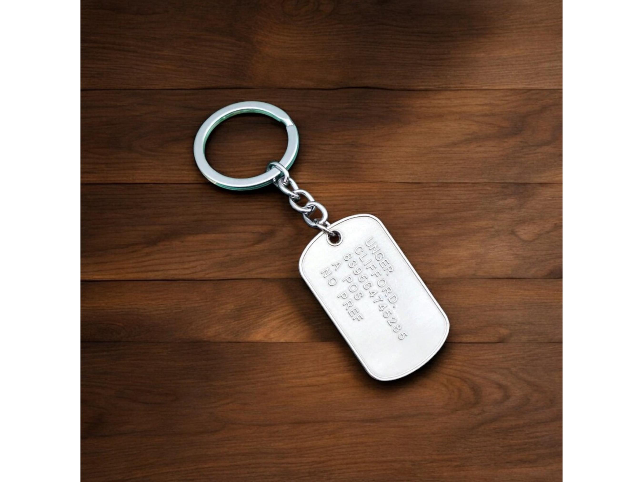 Death Stranding Game Keychain, Metal Fashion Dog Tag Keychain, Keychain ...