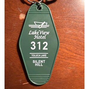 Silent Hill 2 Keychain, Lake View Hotel 312 Keyring, Horror Game Key ...
