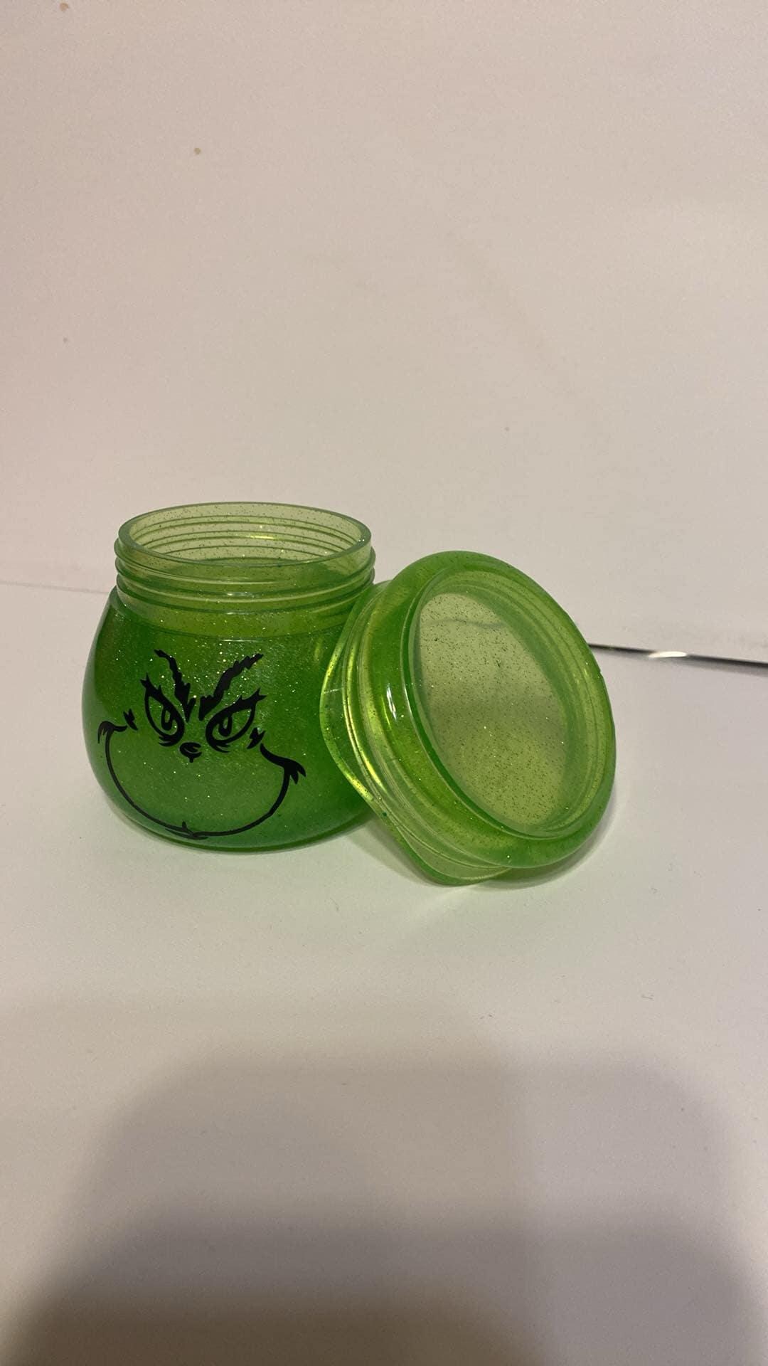 Grinch Resin Stash Jar - Etsy