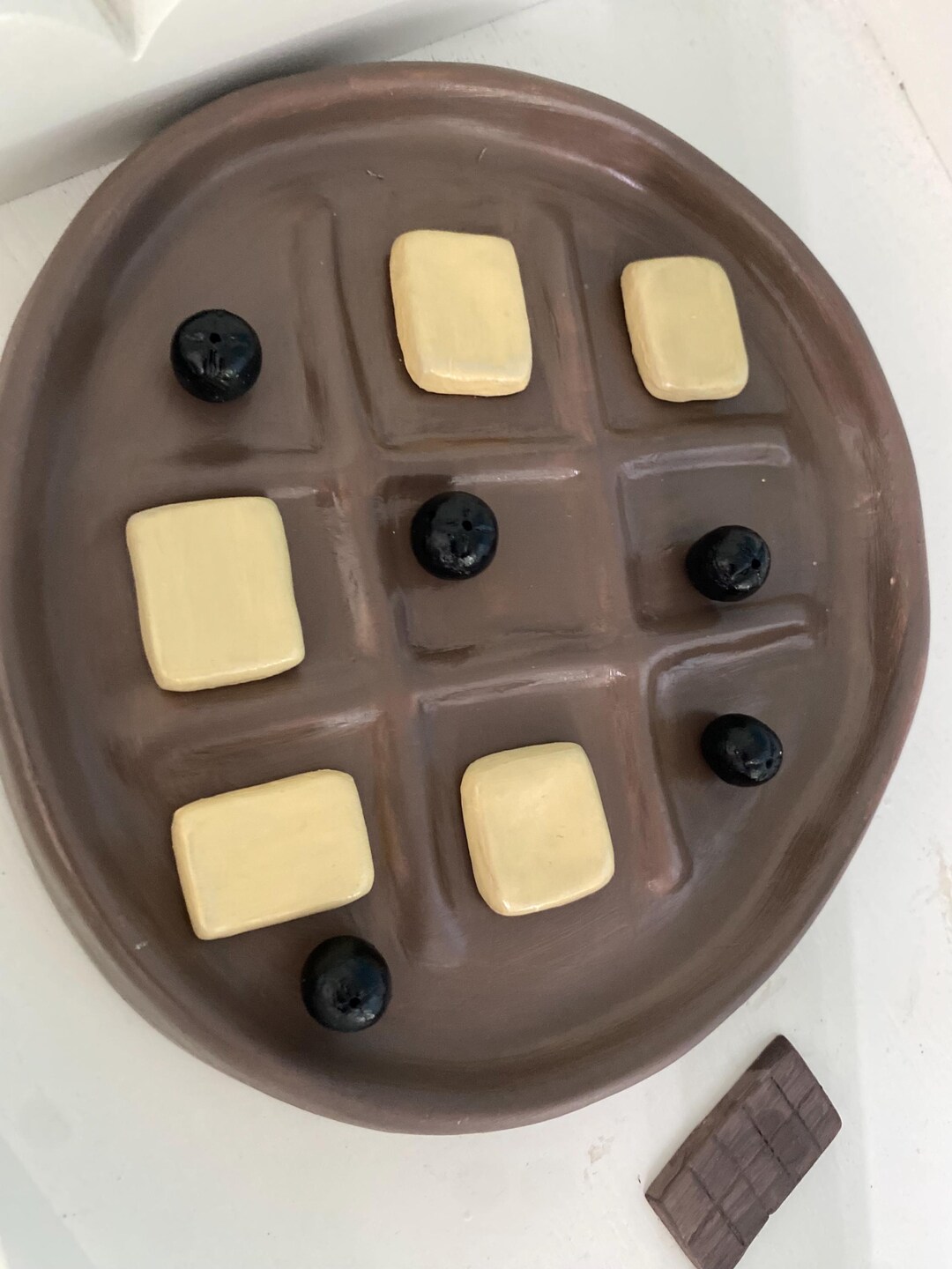 Clay, Air Dry Clay, Ceramic, Waffle, Tic Tac Toe, Pottery - Etsy