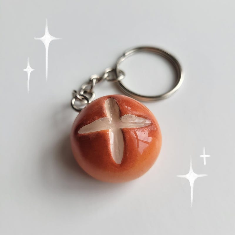 Clay Keychain - Etsy