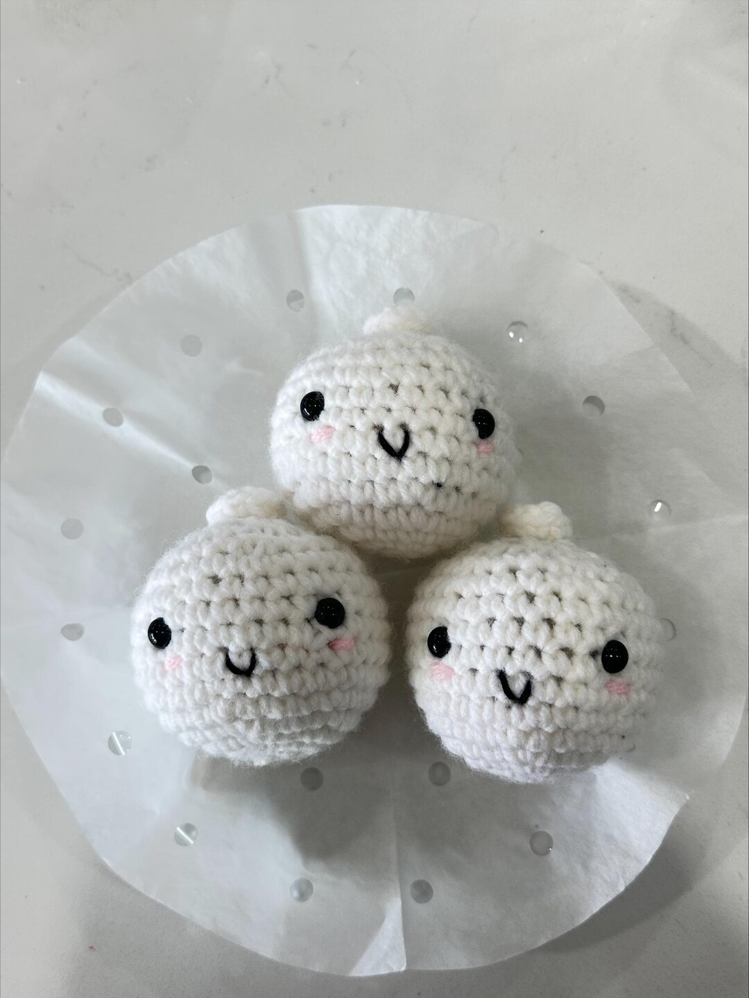 Crochet Bao| Crochet Bao Plushie| 3 Inch Bao - Etsy
