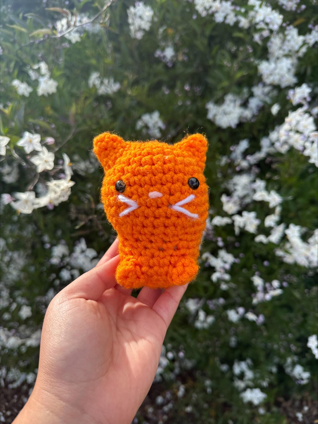 Crochet Orange Cat| Crochet Cat Plushie - Etsy