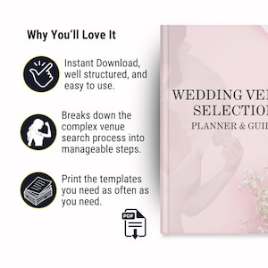 Wedding Venue Selection Step by Step Printable Guide, Celebration ...