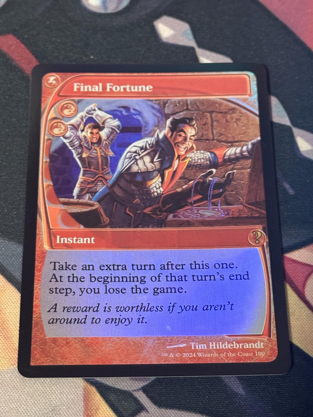 Magic the Gathering: Final Fortune 190 Mystery Booster 2 FOIL NM Proxy ...