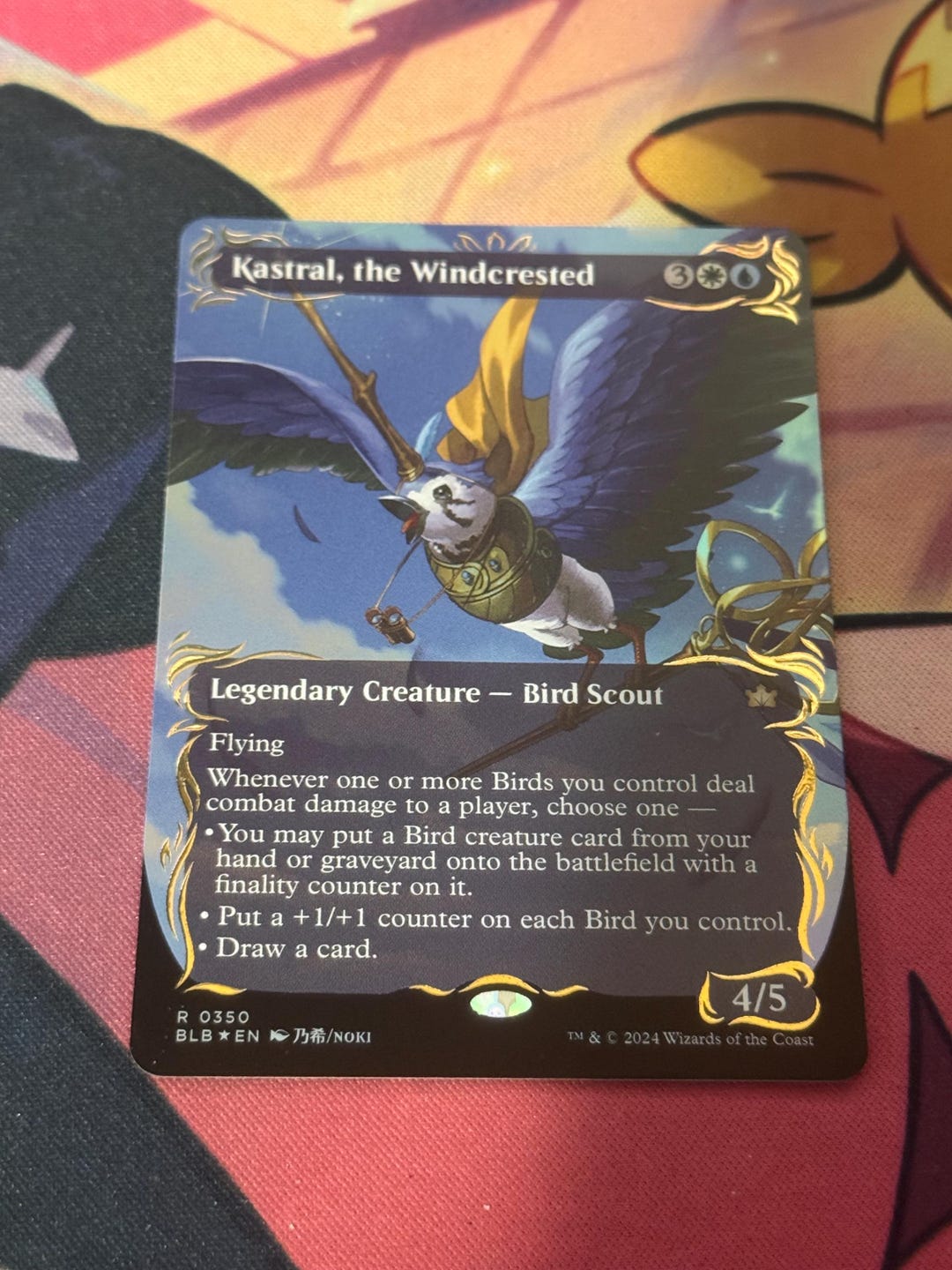 Magic the Gathering: Kastral, the Windcrested 0350 BORDERLESS Raised ...