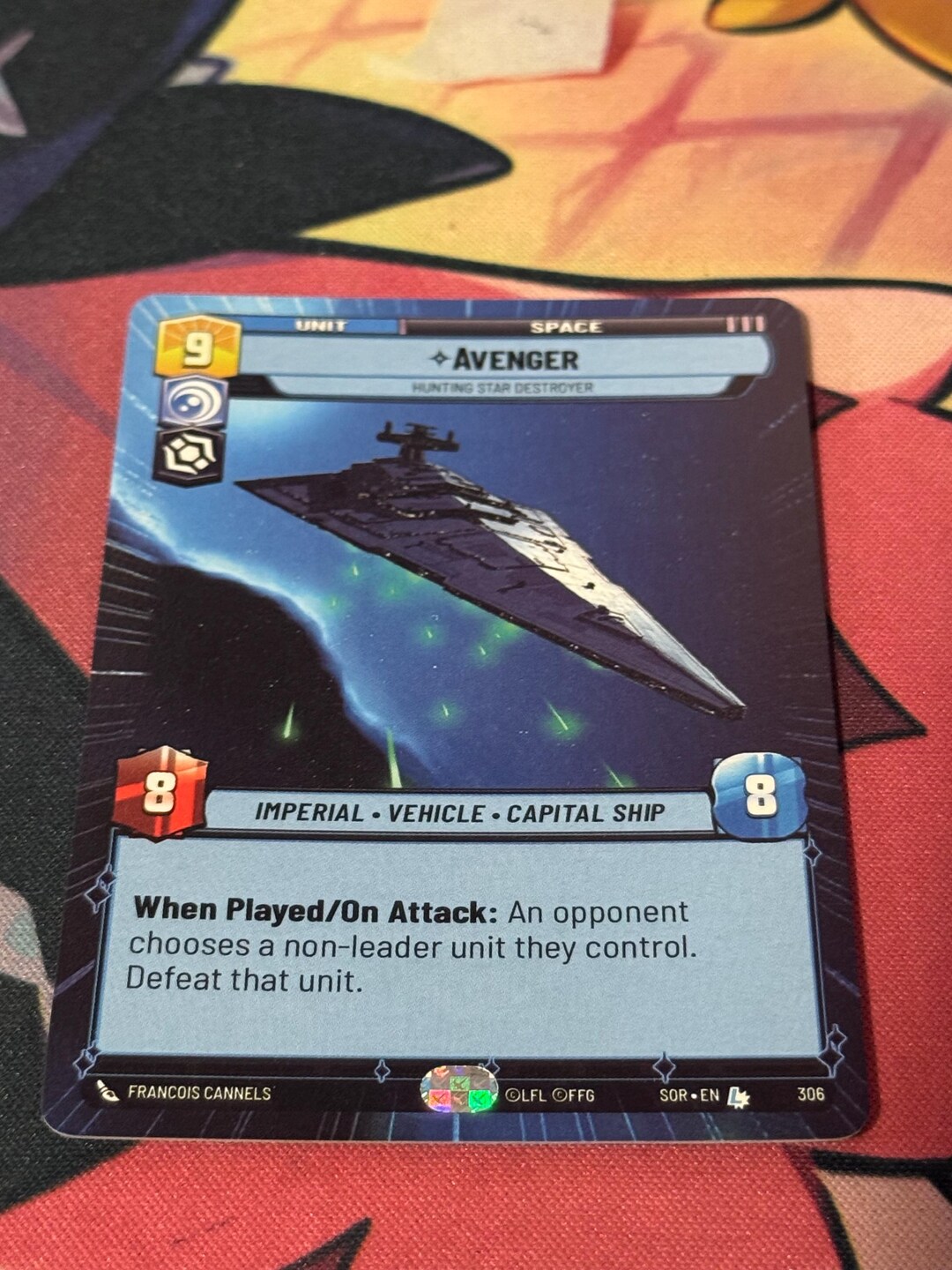 Star Wars Unlimited: Avenger - Hunting Star Destroyer (SOR) HYPERSPACE ...