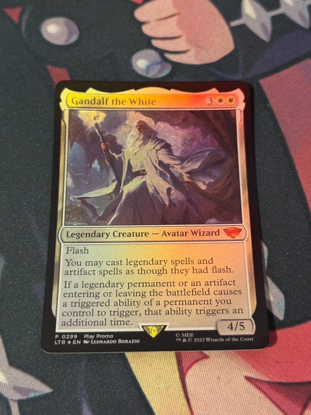 Magic the Gathering: Gandalf the White (0299) Foil the Lord of the ...
