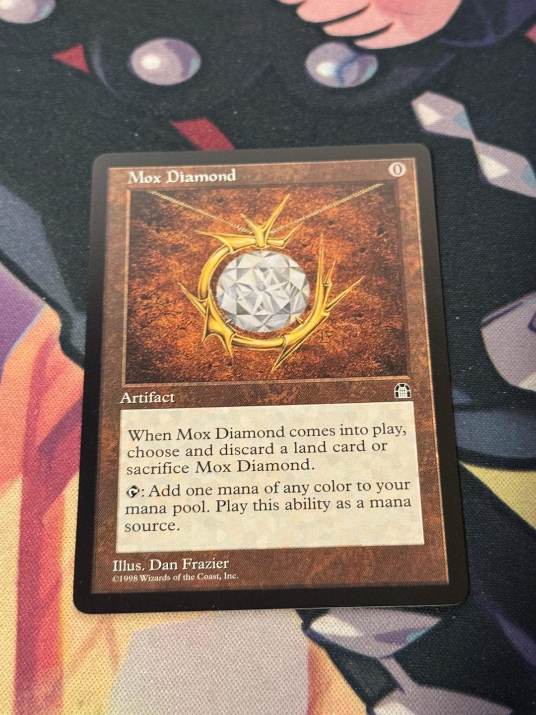 Magic the Gathering: Mox Diamond stronghold NM Proxy - Etsy