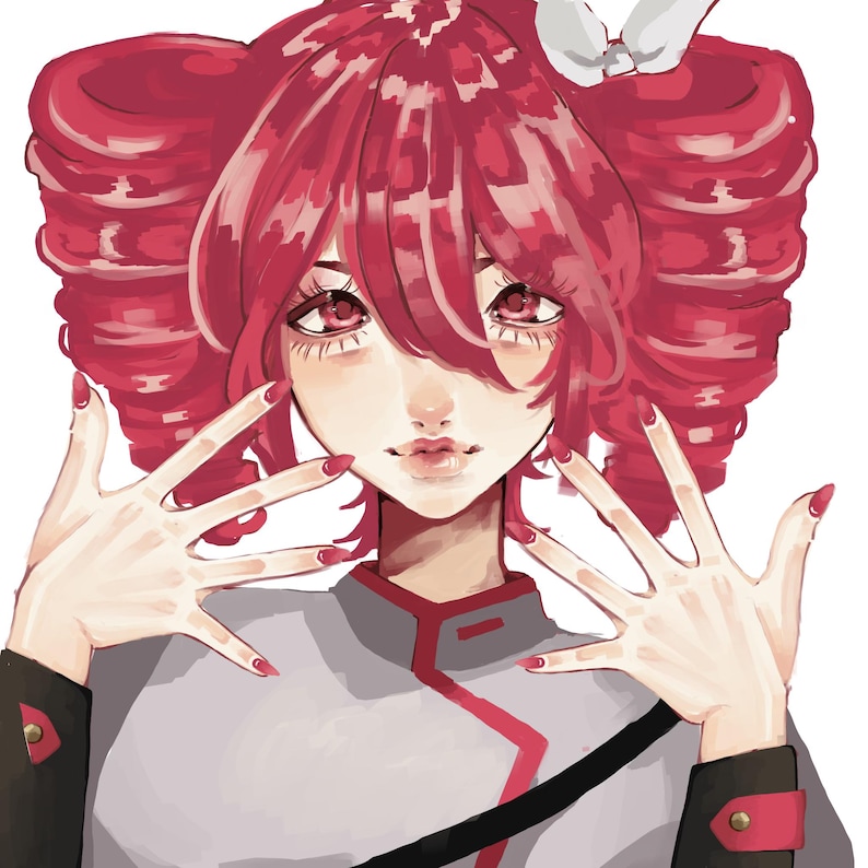 Kasane Teto - Mini Square Art Print - Etsy