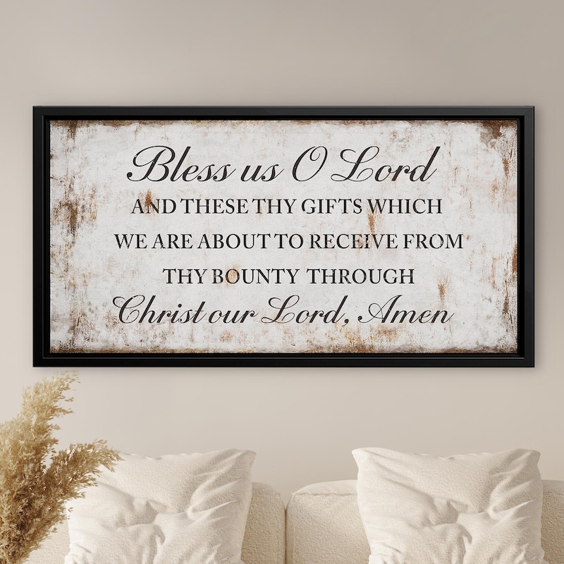 Religious Sign Dining Room - Etsy