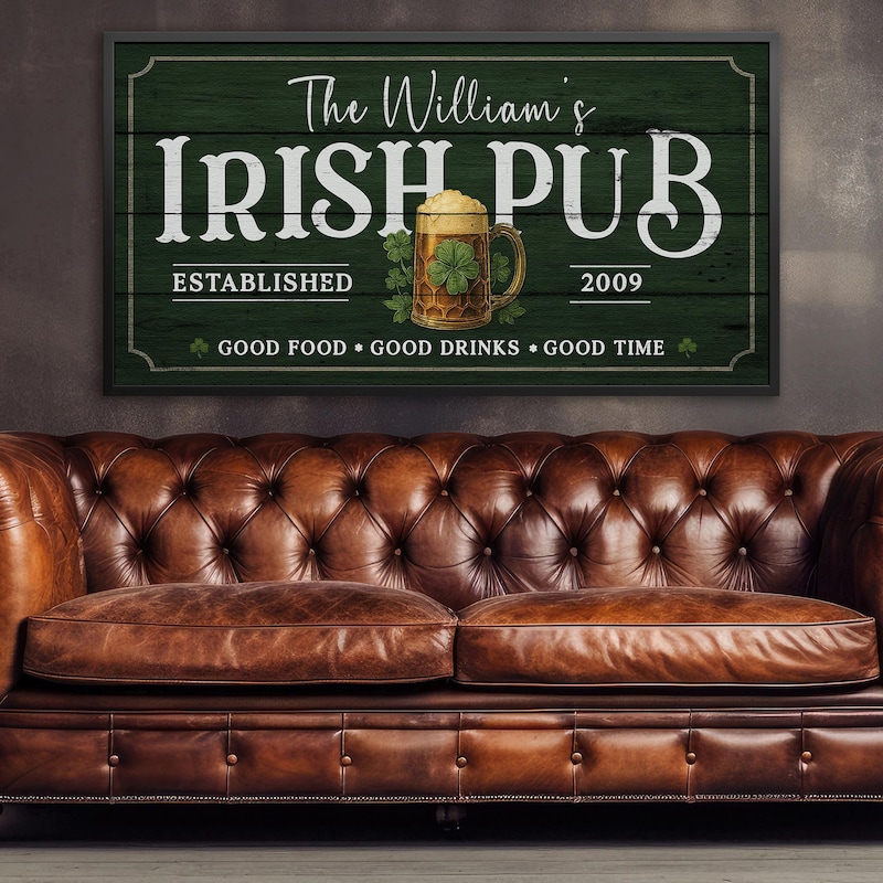 Irish Pub Sign - Etsy