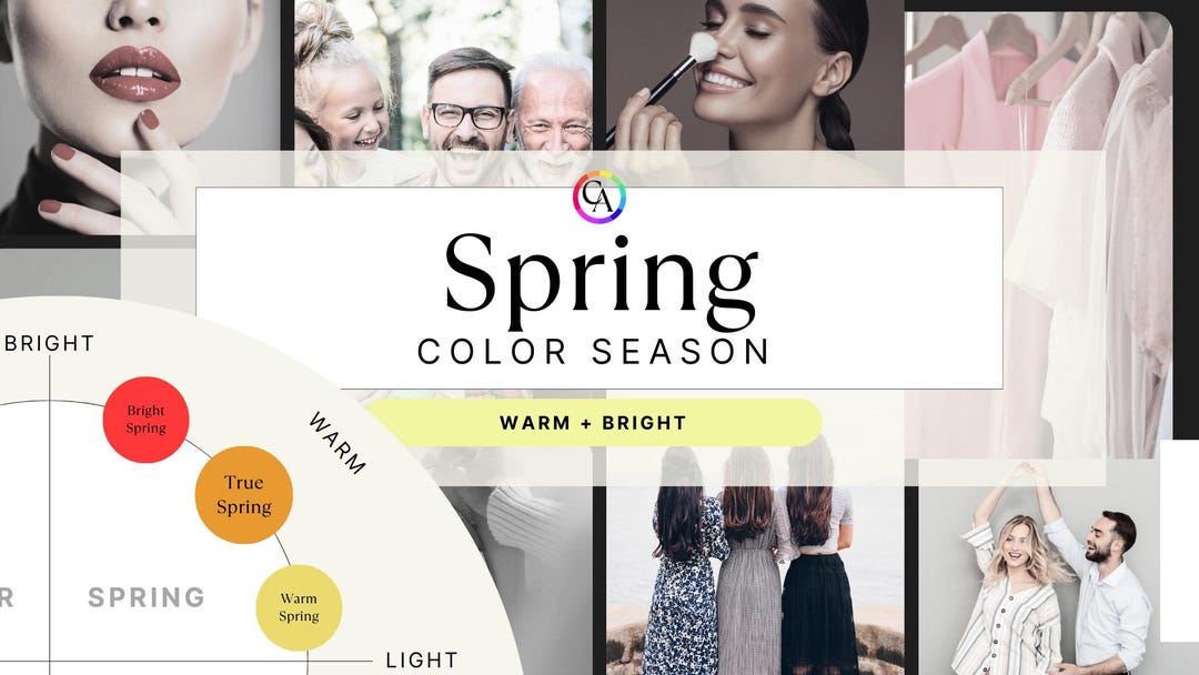 Spring Results Seasonal Color Analysis PDF - Etsy