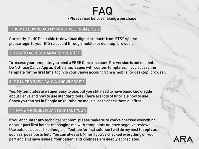 Editable Canva Price List Template Design, DIY Printable Digital Design ...
