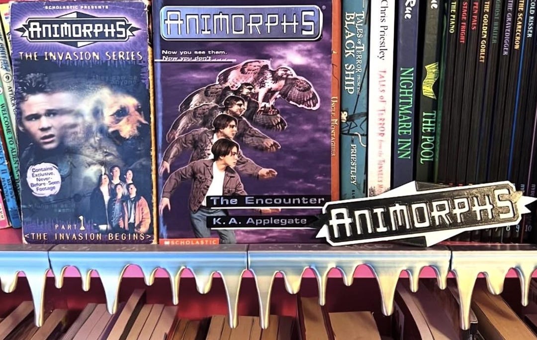 Animorphs Logo Sign | 90s Retro Decor, 3D Printed PLA - Etsy Canada