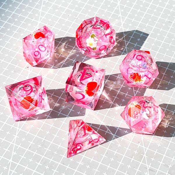Pink Dice - Etsy