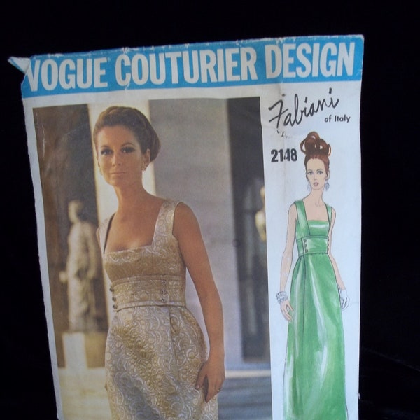 1968 Dress Pattern - Etsy
