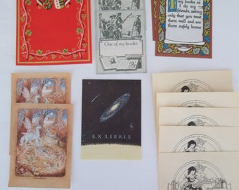 Antique Book Plates | Etsy