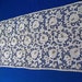 Antique Handmade Lace Panel Cut Work Floral Design European Open Work ...
