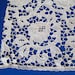 Antique Handmade Lace Panel Cut Work Floral Design European Open Work ...