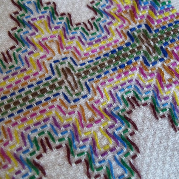 Huck Embroidery - Etsy