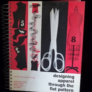 Original Vintage 70's Sewing and Pattern Making Book Designing Apparel ...