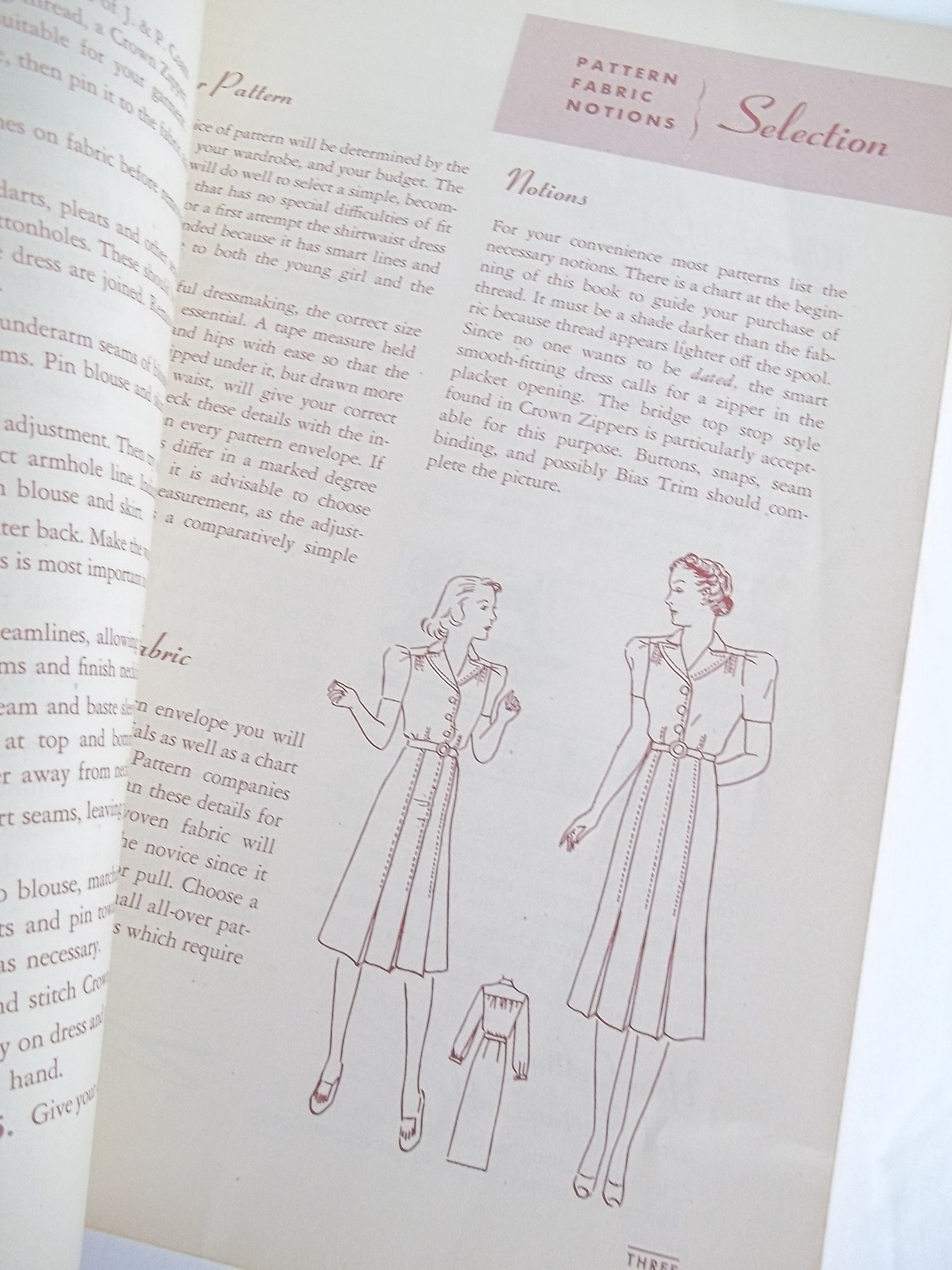 Vintage Sew Save Sewing Secrets Booklet Spool Co Dated 1941 How To - Etsy