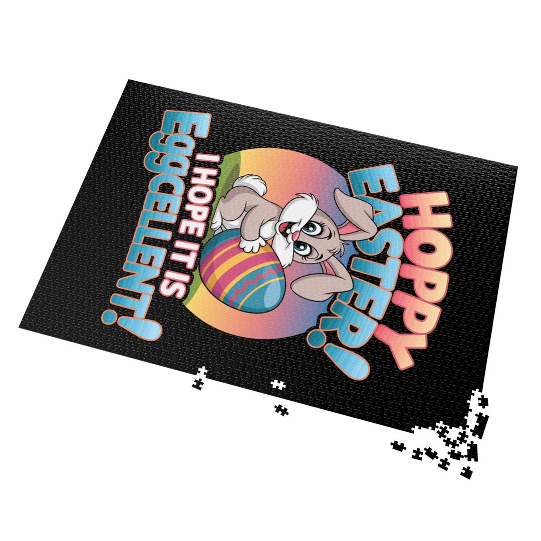 Easter Bunny Jigsaw Puzzle Easter Puzzle Easter Bunny Game Easter ...