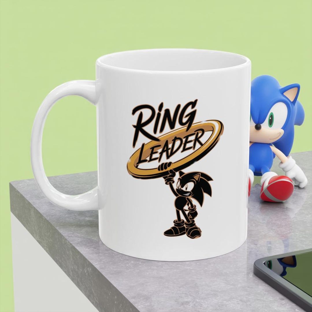 Sonic the Hedgehog "ring Leader" Ceramic Mug - Etsy