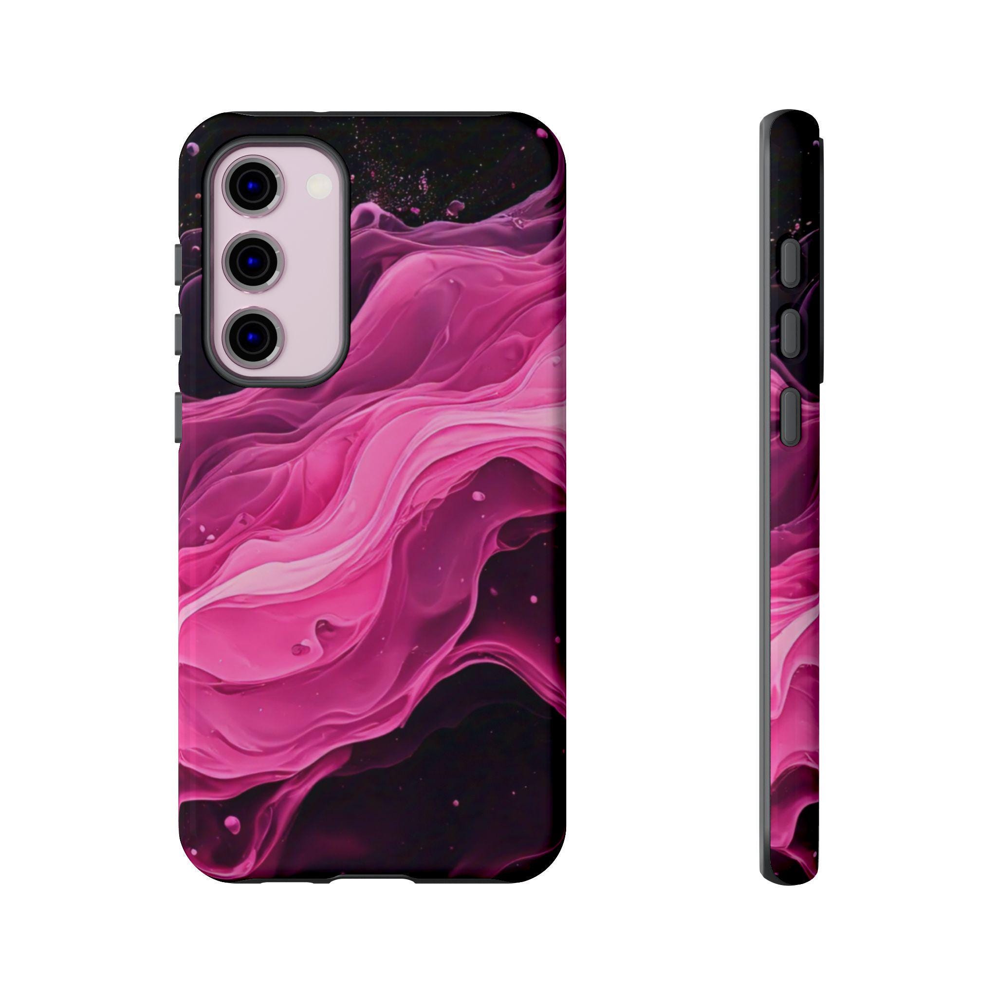 Samsung Galaxy Pink Paint Splash Phone Cover - Etsy