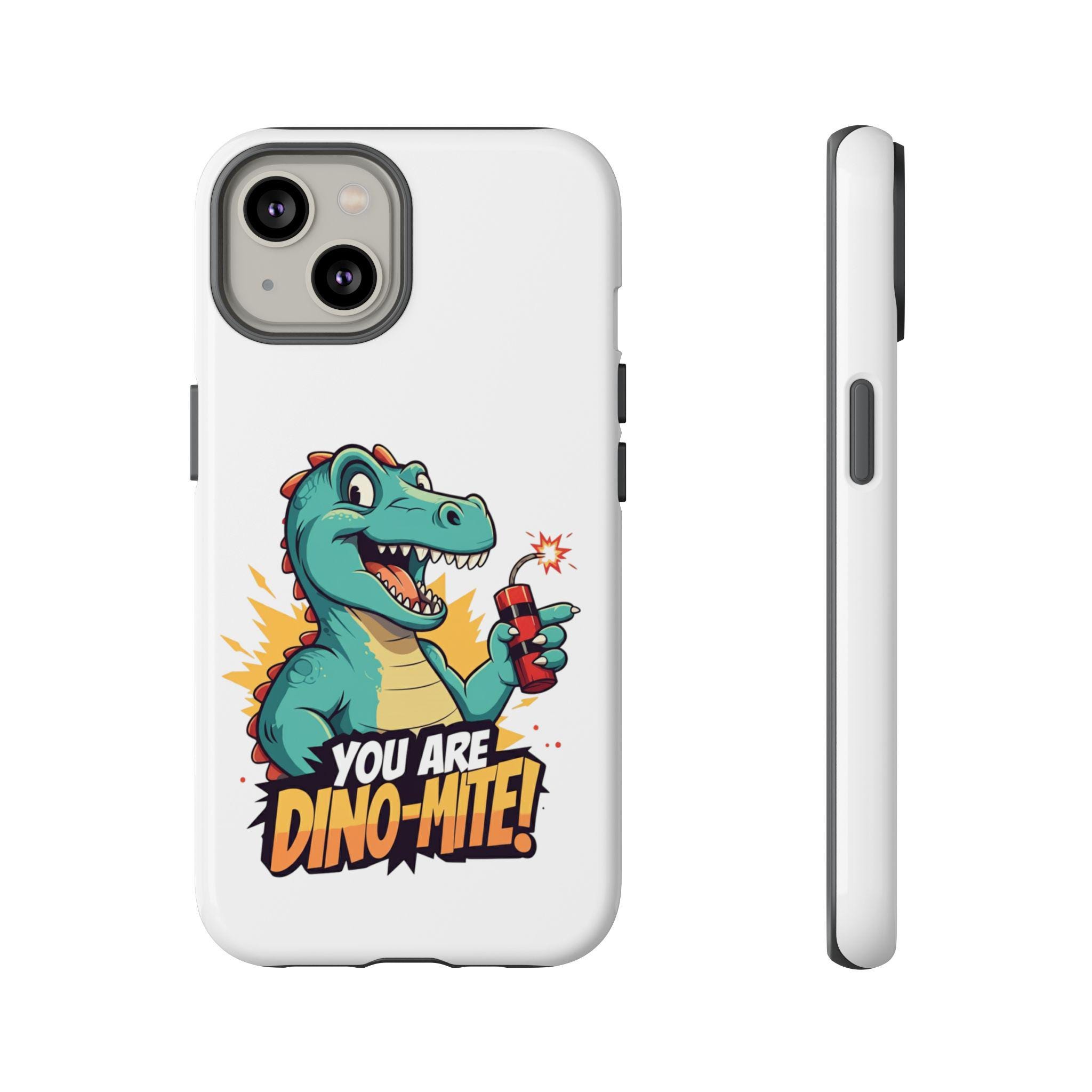 IPhone Case - Dino-mite Pun Design - Etsy