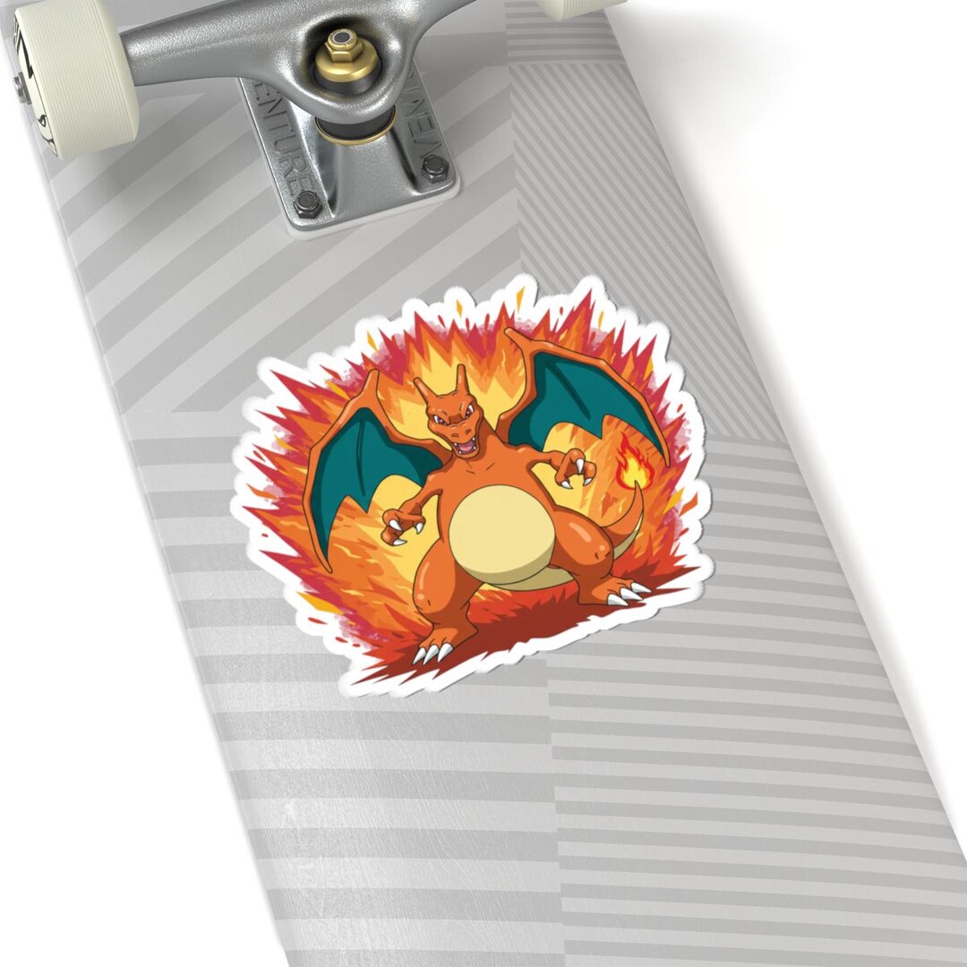 Fiery One Kiss-cut Stickers, Adhesive Decals, Fun Sticker Pack, Luggage ...