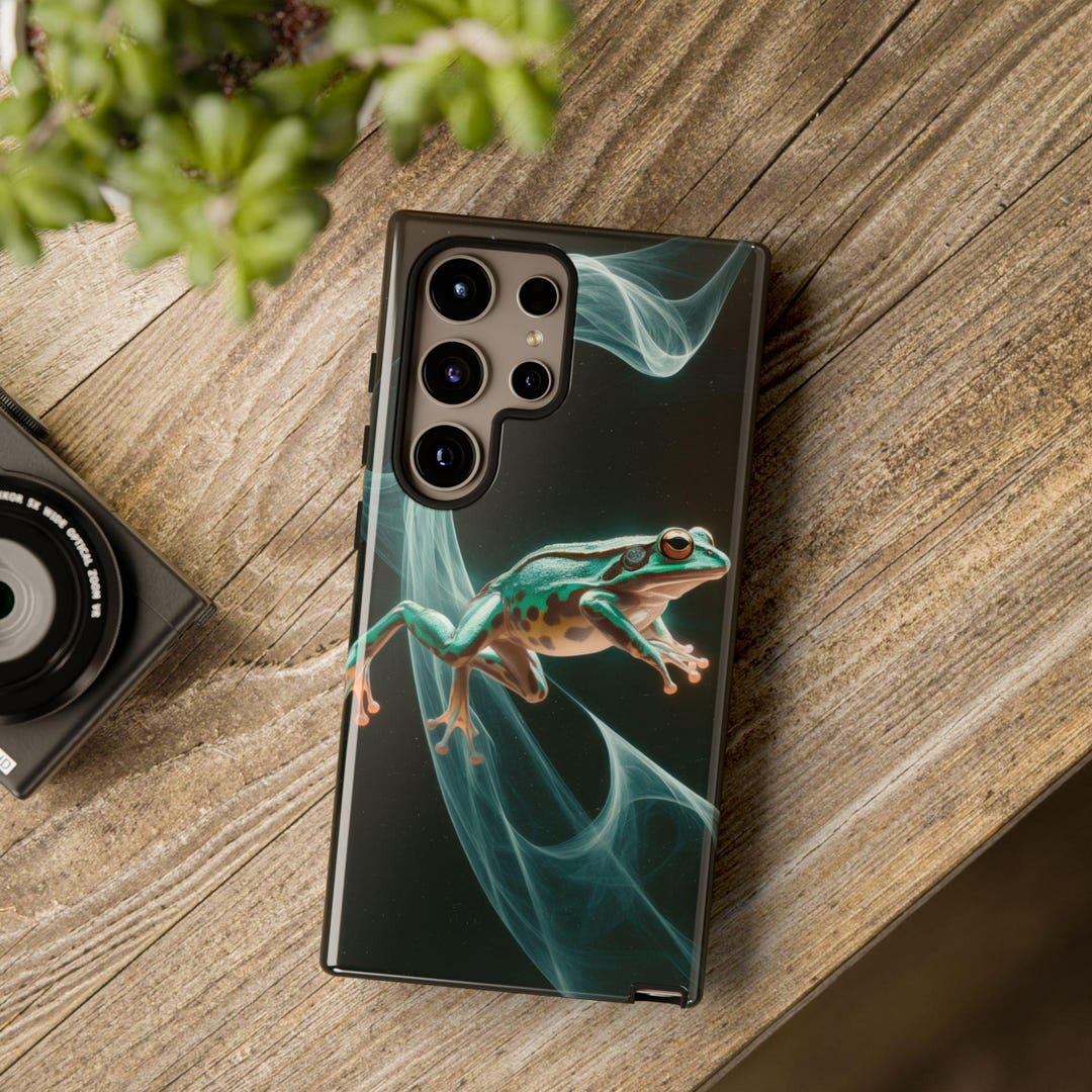Frog Samsung Phone Case: 3D Effect, Impact Resistant - Etsy