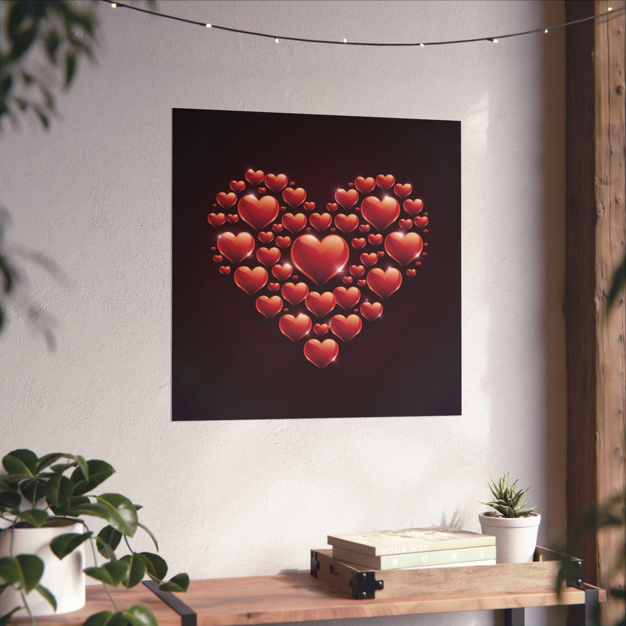Poster - Heart of Hearts Design - Etsy
