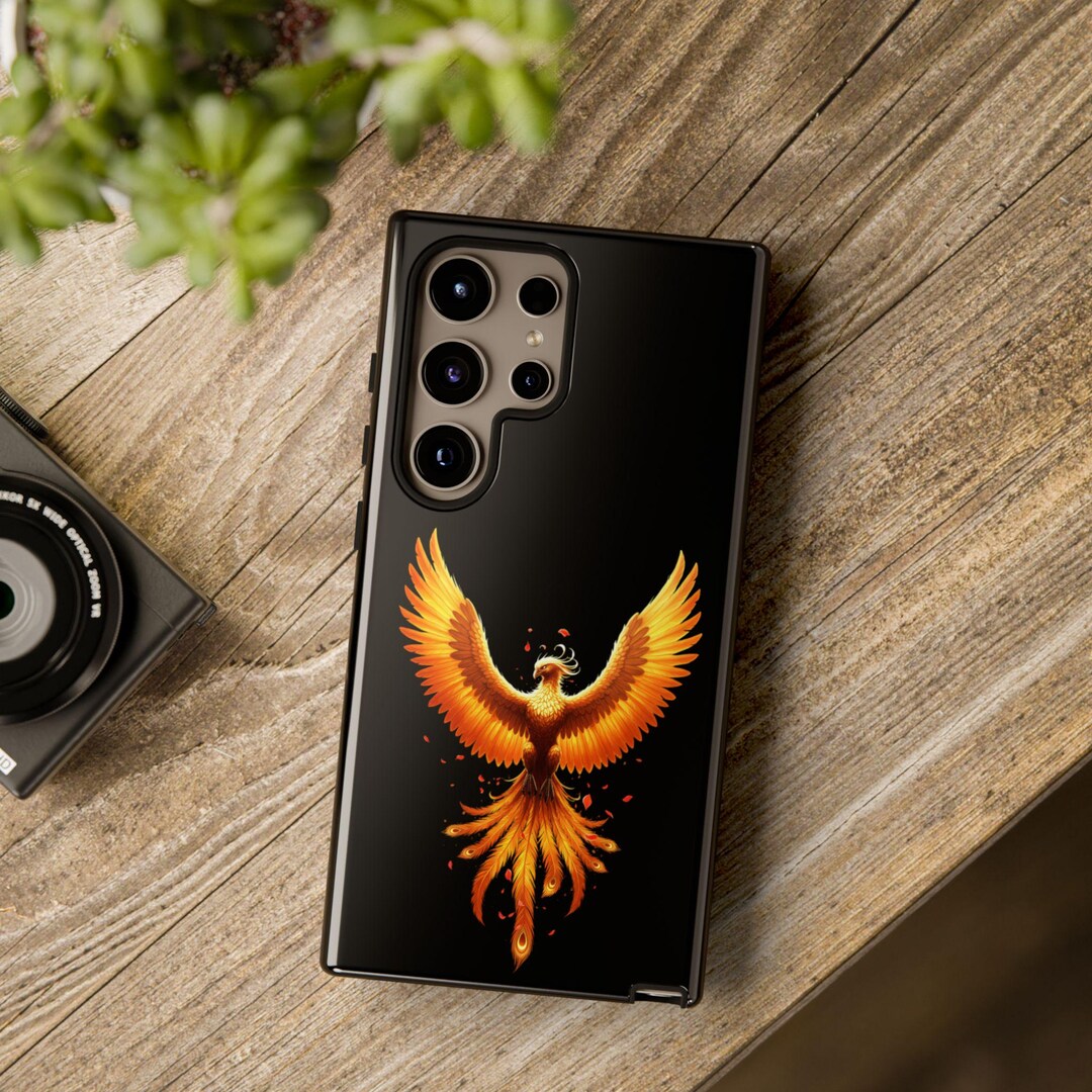 Samsung Case With Phoenix Design Mythical Case Phoenix Phone Case - Etsy